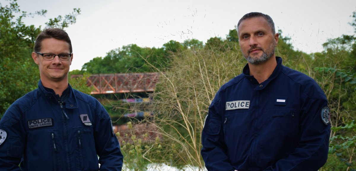 Près de Caen. Ce policier s'est jeté à l'eau pour sauver une vie : Près de Caen. Ce policier s'est jeté à l'eau pour sauver une vie :